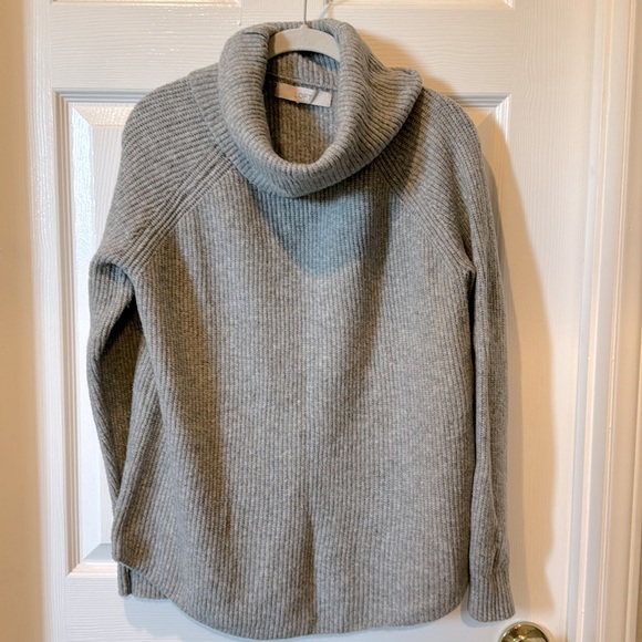 LOFT | Sweaters | Loft Waffle Knit Turtleneck Sweater L | Poshmark